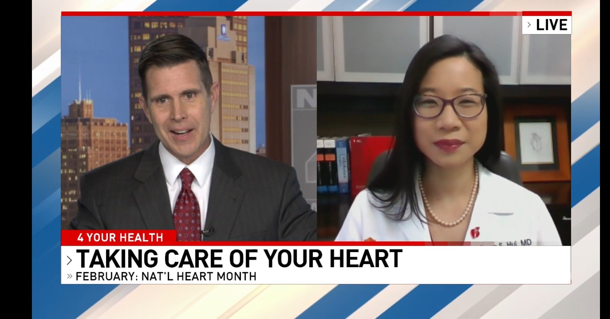 Dr. Hui's interview with News 4 - Cardiothoracic Surgery
