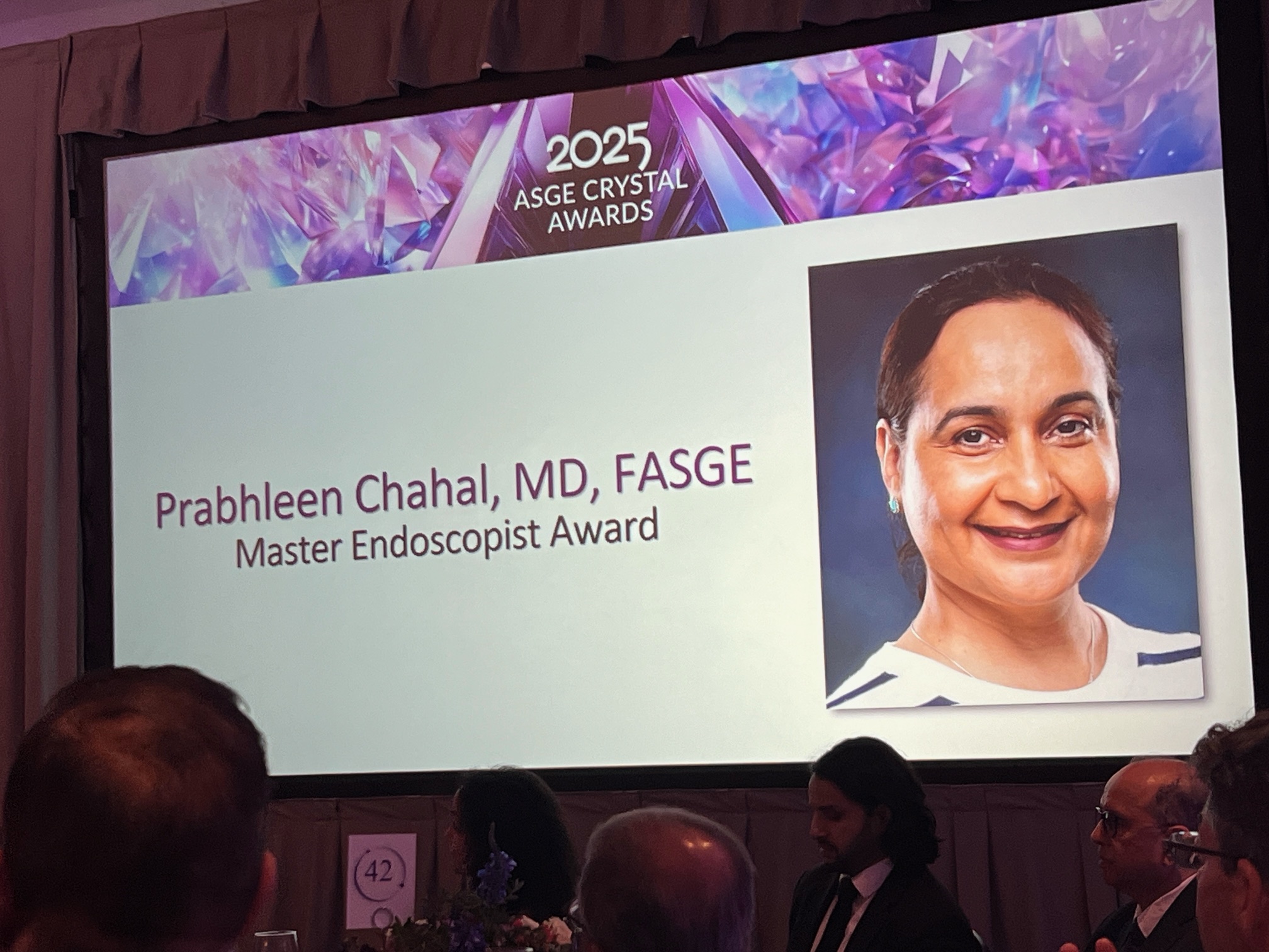Dr. Chahal received Master Endoscopist Award 2025 - Division of ...