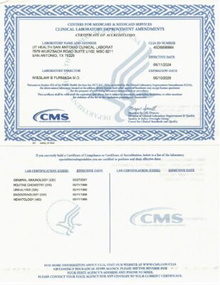CLIA-full-Certificate-2024-2026 - Department of Pathology and ...